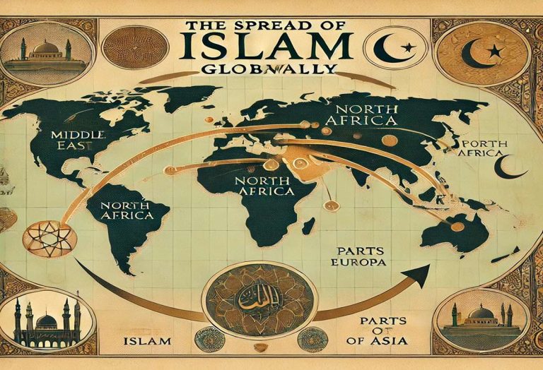 The spread of Islam globally